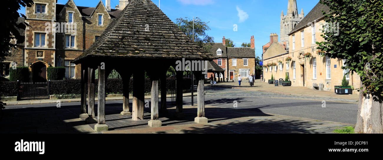 Wooden buttercross oakham hi-res stock photography and images - Alamy