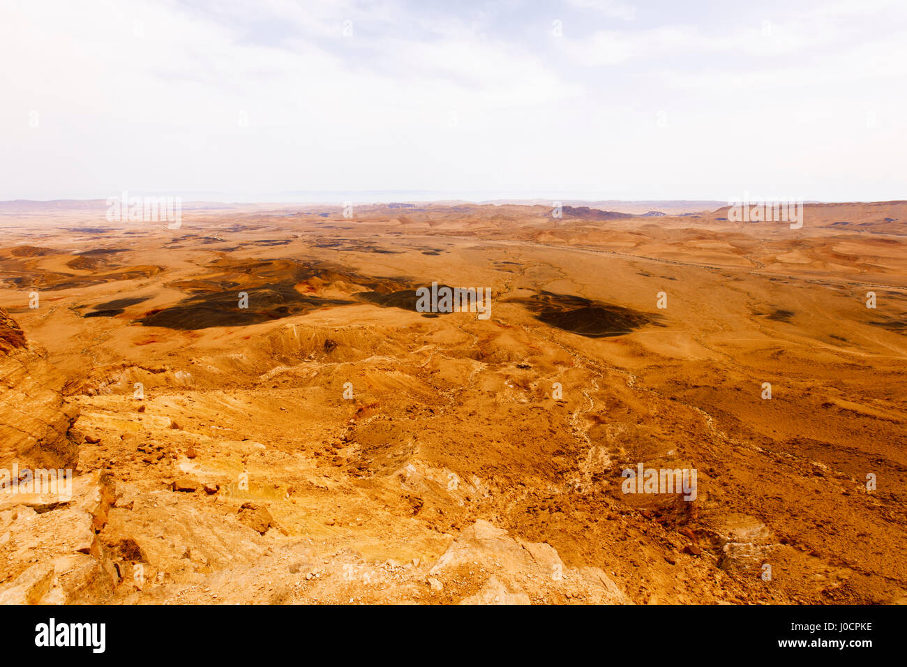 Desert landscapes in Israeli Negev Desert Stock Photo - Alamy