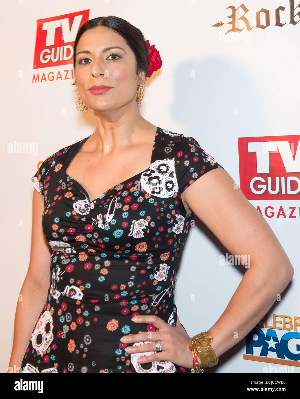 Chicago, Illinois, USA. 10th Apr, 2017. Lorena Diaz pictured as TV ...