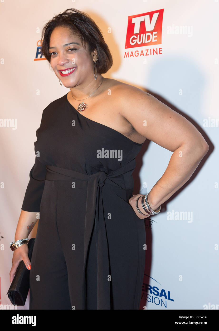 Chicago, Illinois, USA. 10th Apr, 2017. DuShon Brown pictured as TV ...