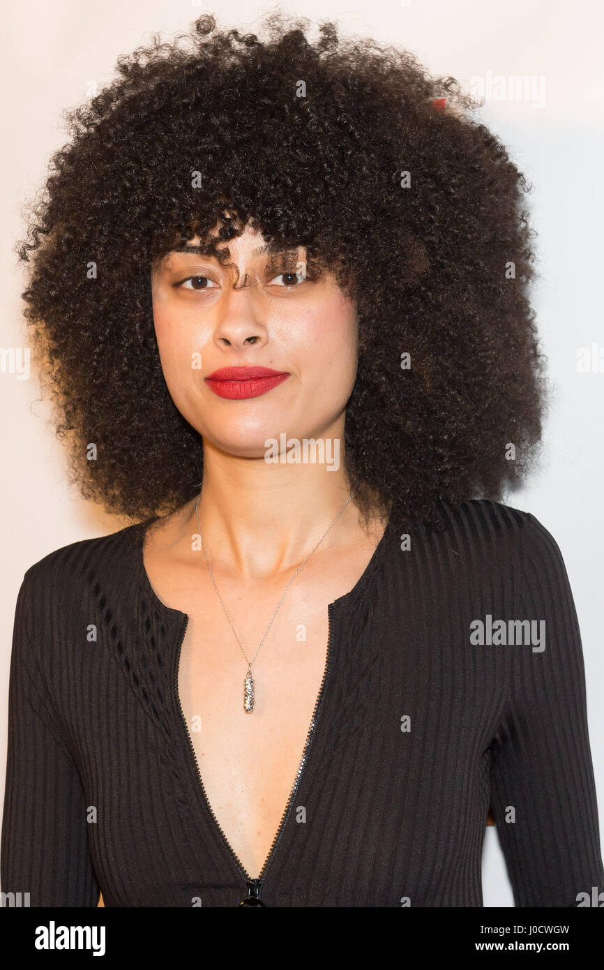 Chicago, Illinois, USA. 10th Apr, 2017. Mana Montaga pictured as TV ...