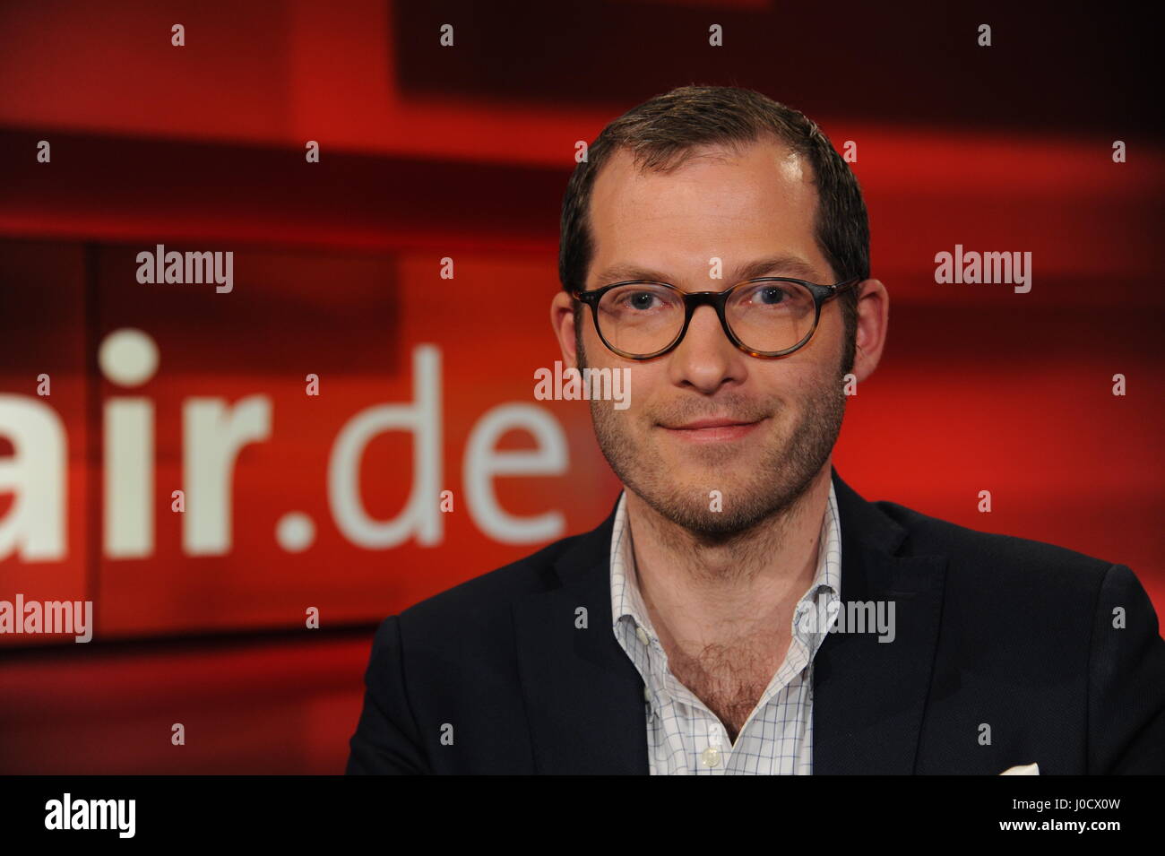 Cologne, Germany. 10th Apr, 2017. Julian Reichelt, the editor-in-chief ...