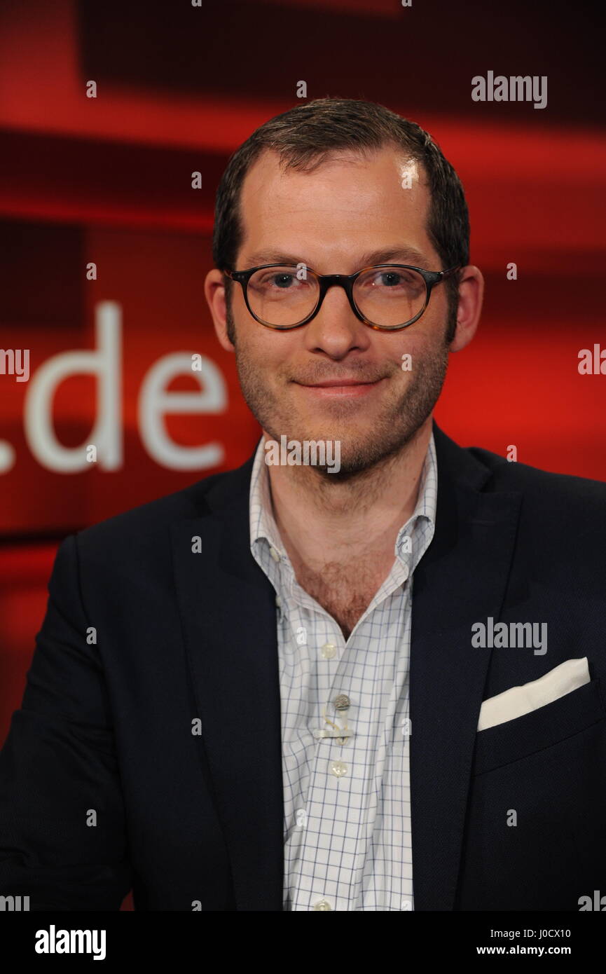 Cologne, Germany. 10th Apr, 2017. Julian Reichelt, the editor-in-chief ...