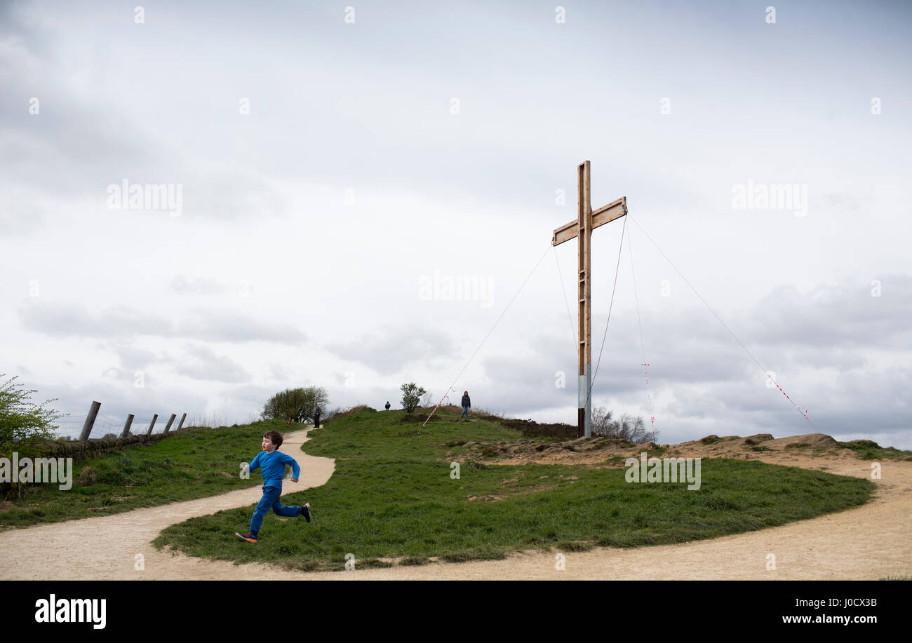 Easter cross landscape uk hi-res stock photography and images - Alamy