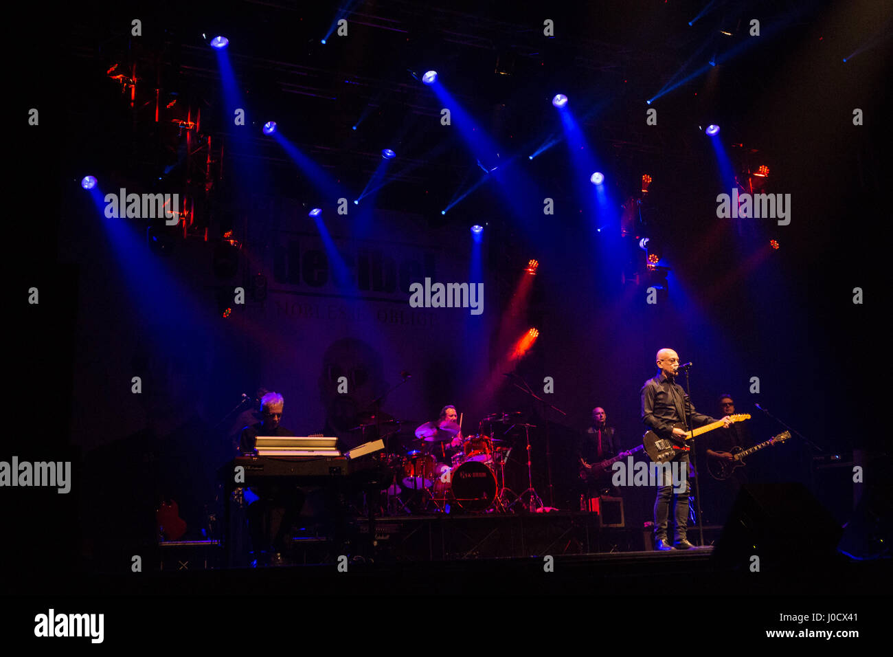 Milan, Italy. 10th Apr, 2017. After forty years the Italian punk rock ...