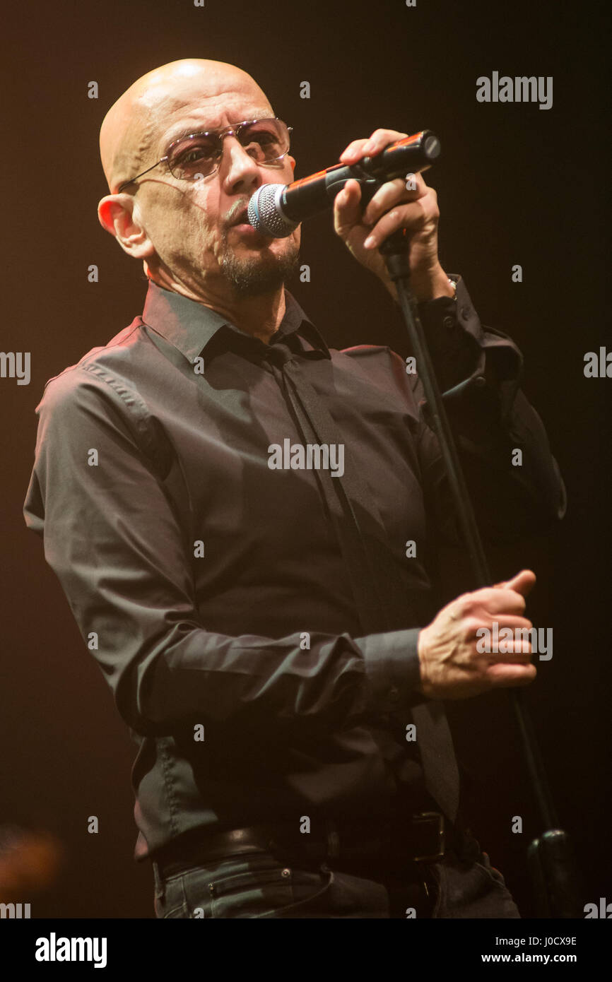 Milan, Italy. 10th Apr, 2017. After forty years the Italian punk rock ...