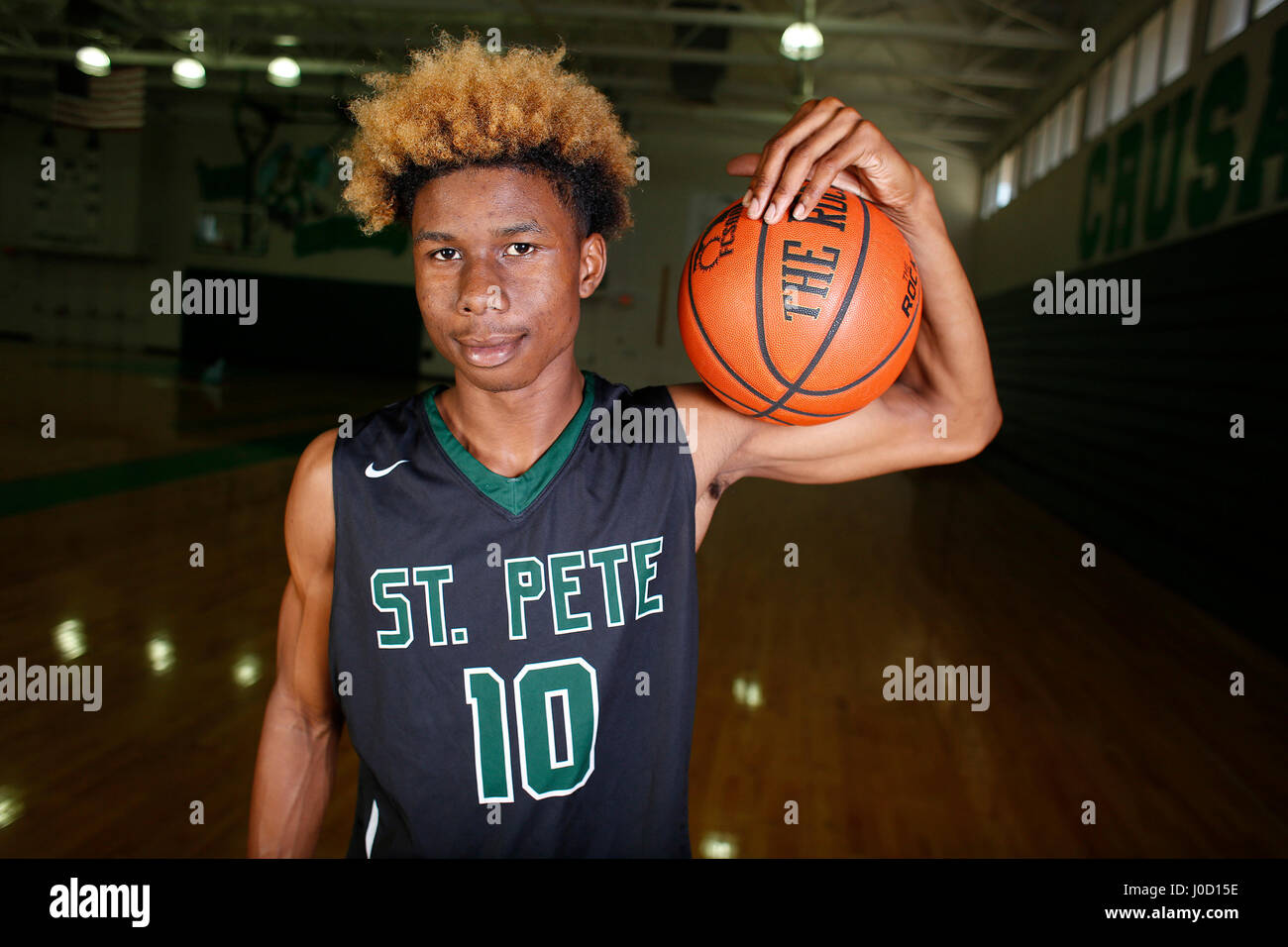 City, Florida, USA. 11th Apr, 2017. OCTAVIO JONES | Times .Serrel Smith ...