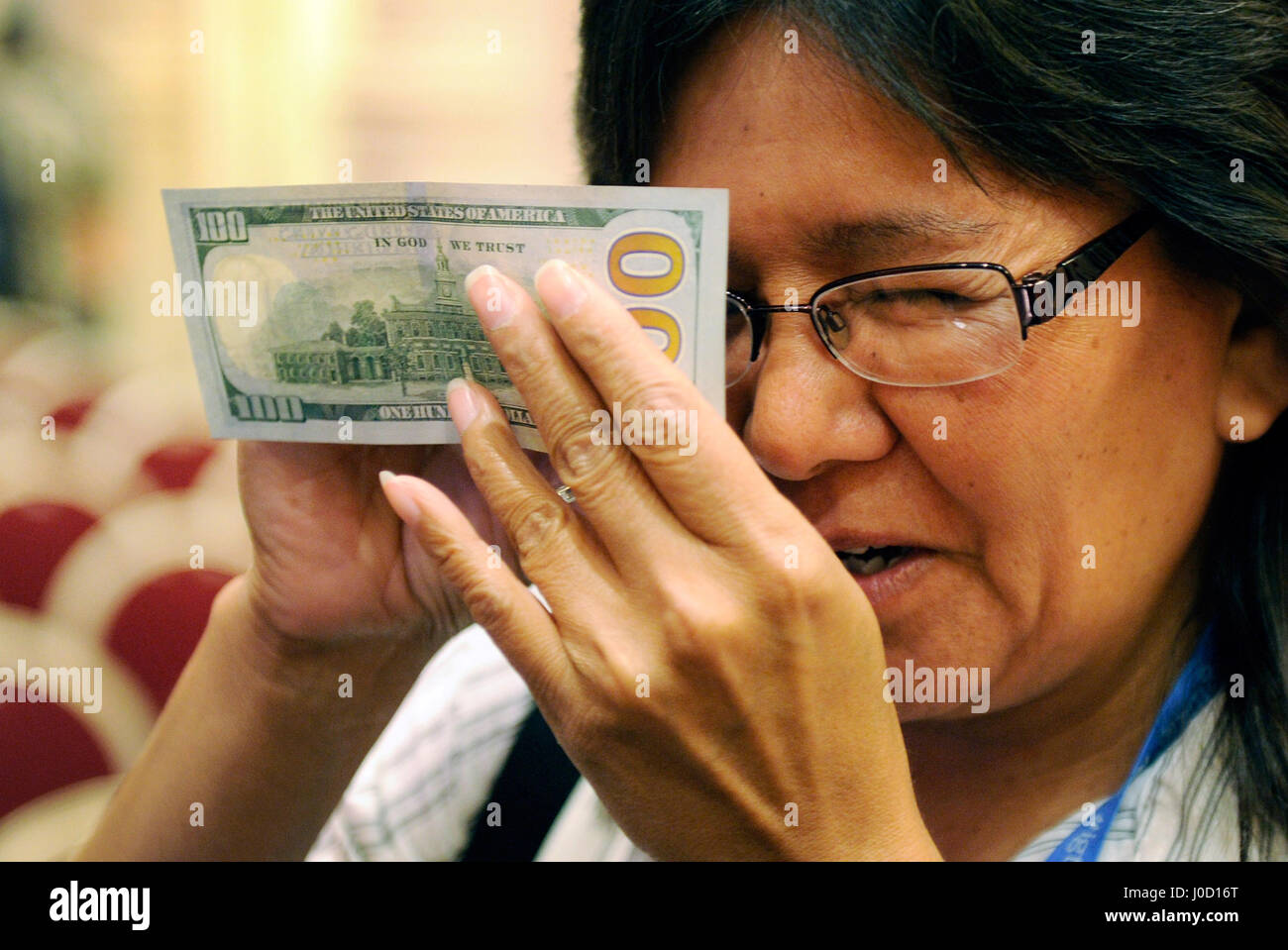 Las Vegas, Nevada, USA. 25th Sep, 2013. Donna Perkins from the Red Lake ...
