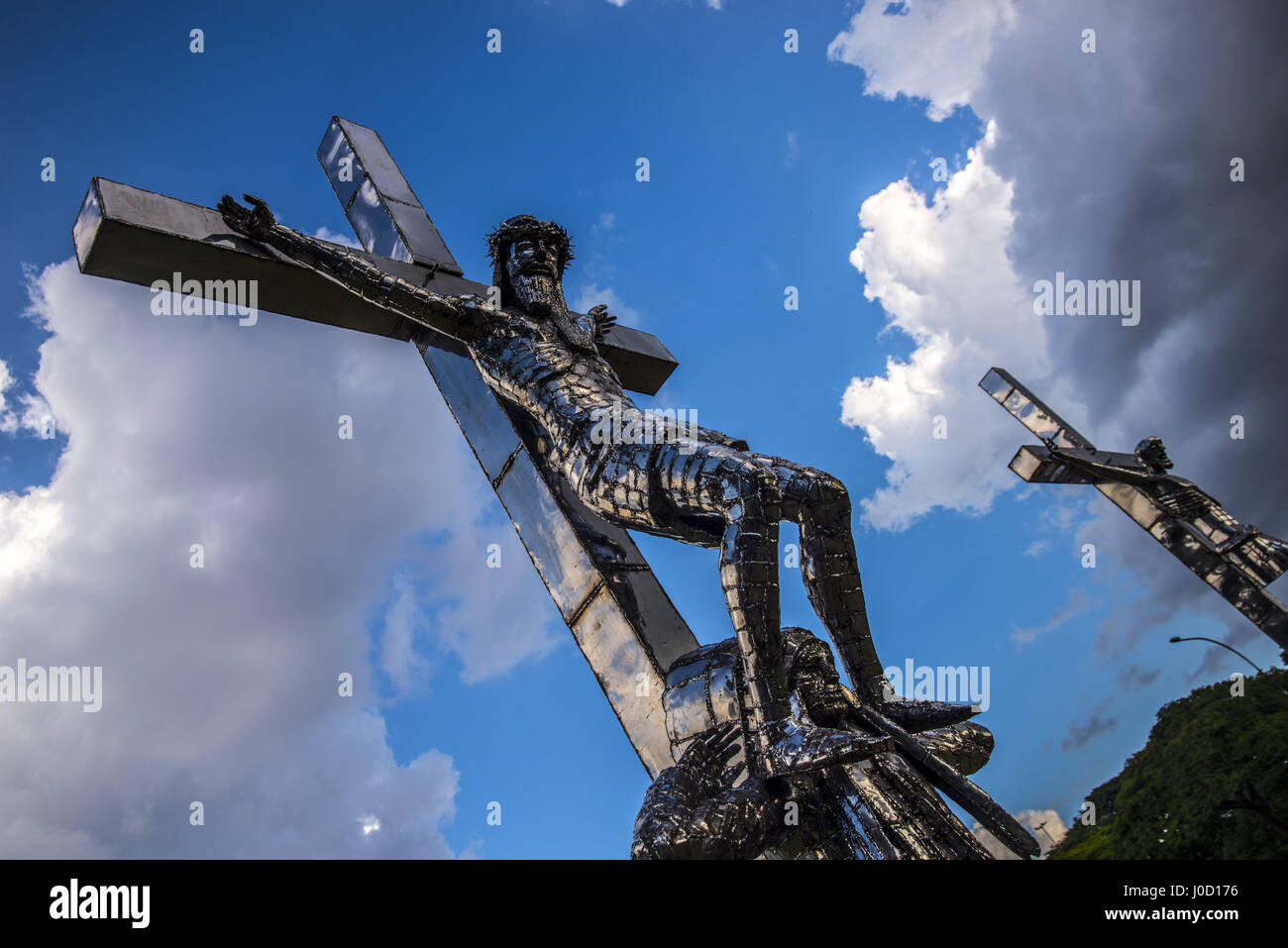 April 11, 2017 - SÃ¢O Paulo, SÃ£o paulo, Brazil - Sagrada ''Via-CrÃºcis ...