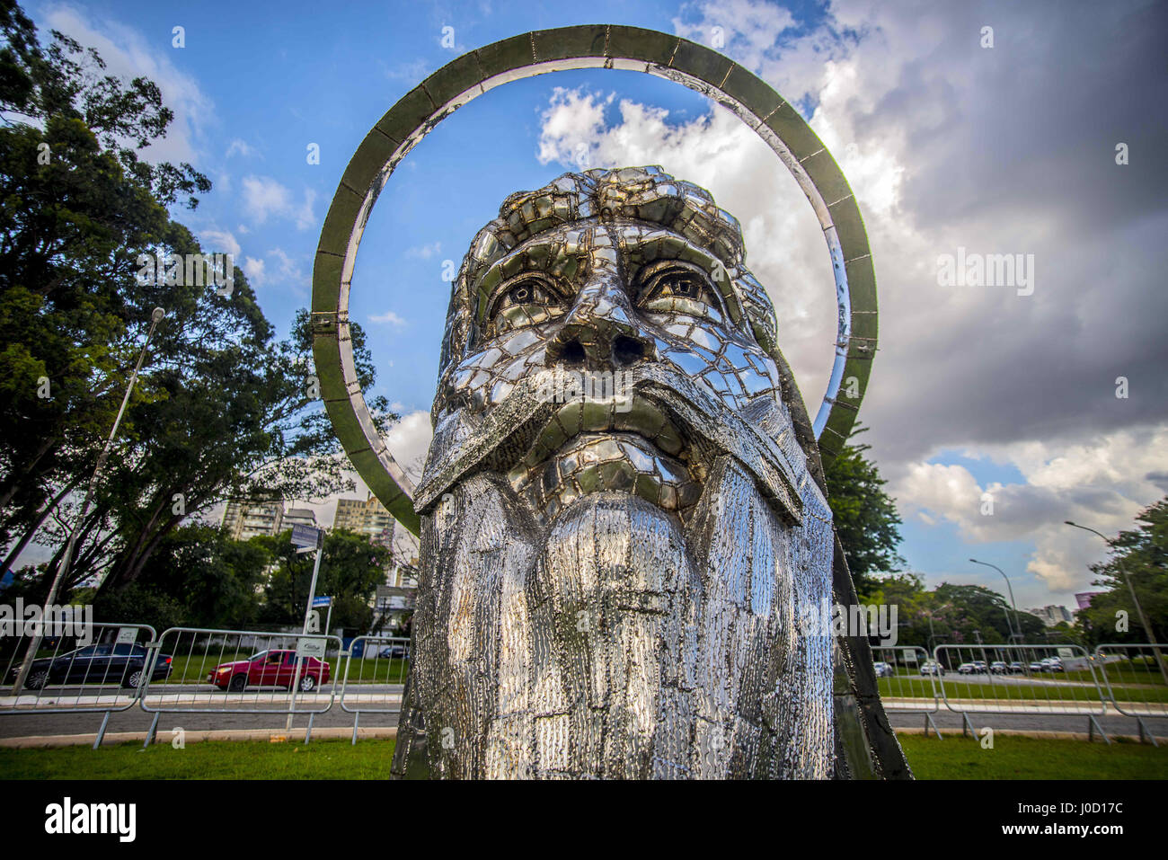 April 11, 2017 - SÃ¢O Paulo, SÃ£o paulo, Brazil - Sagrada ''Via-CrÃºcis ...