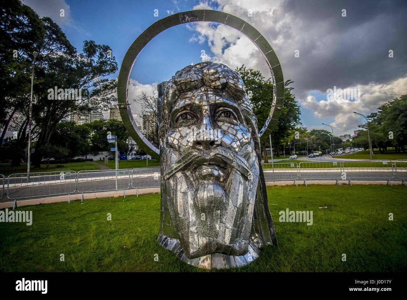 April 11, 2017 - SÃ¢O Paulo, SÃ£o paulo, Brazil - Sagrada ''Via-CrÃºcis ...