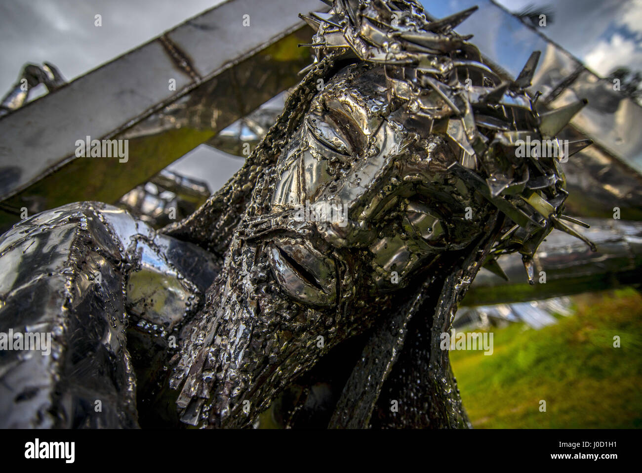 April 11, 2017 - SÃ¢O Paulo, SÃ£o paulo, Brazil - Sagrada ''Via-CrÃºcis ...