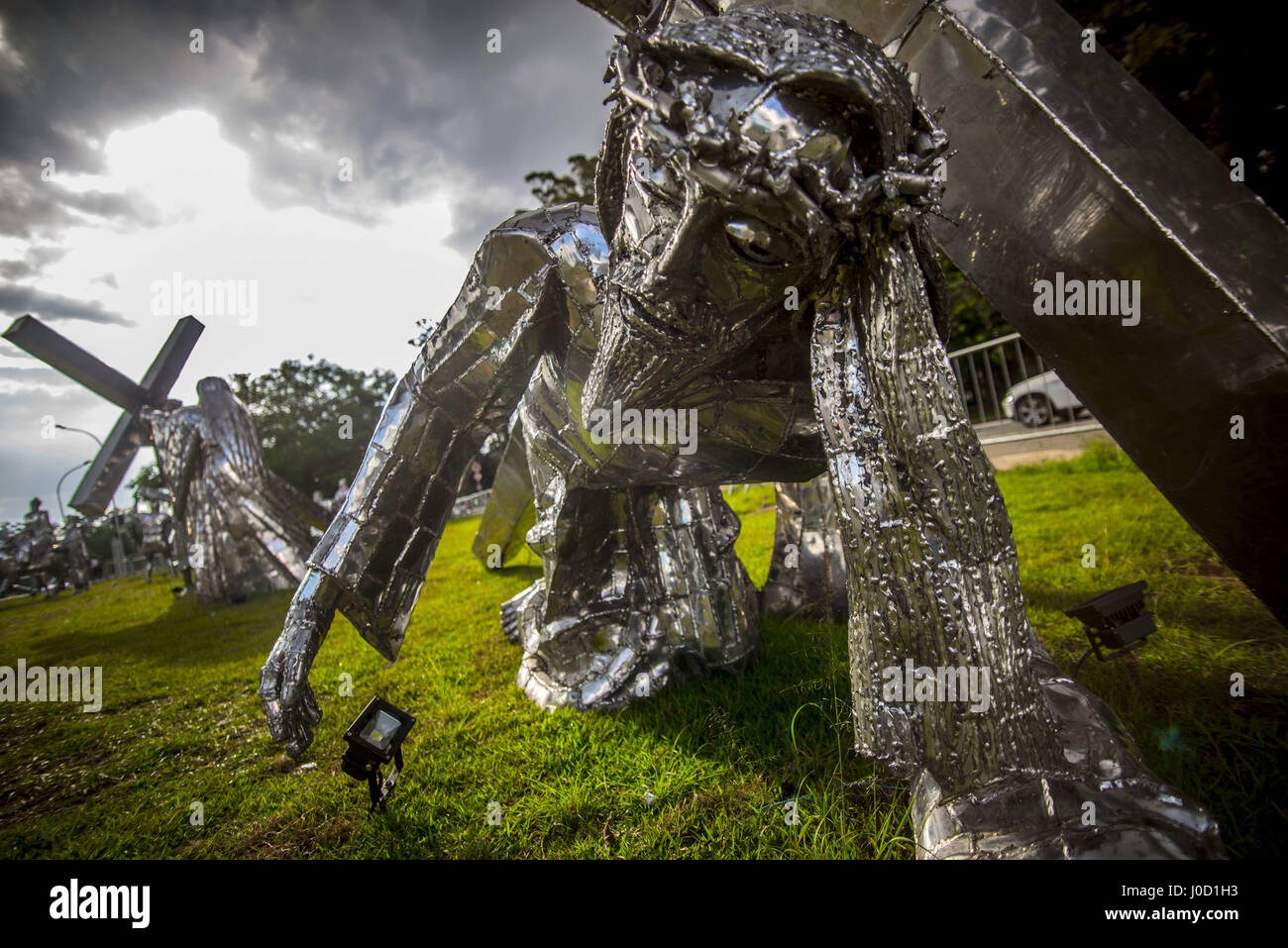 April 11, 2017 - SÃ¢O Paulo, SÃ£o paulo, Brazil - Sagrada ''Via-CrÃºcis ...