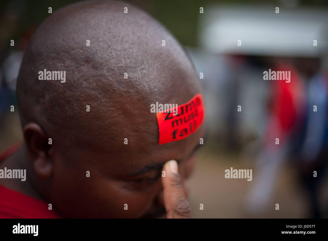 Pretoria, Union Buildings, South Africa, Zuma Must Fall Campaign Stock ...