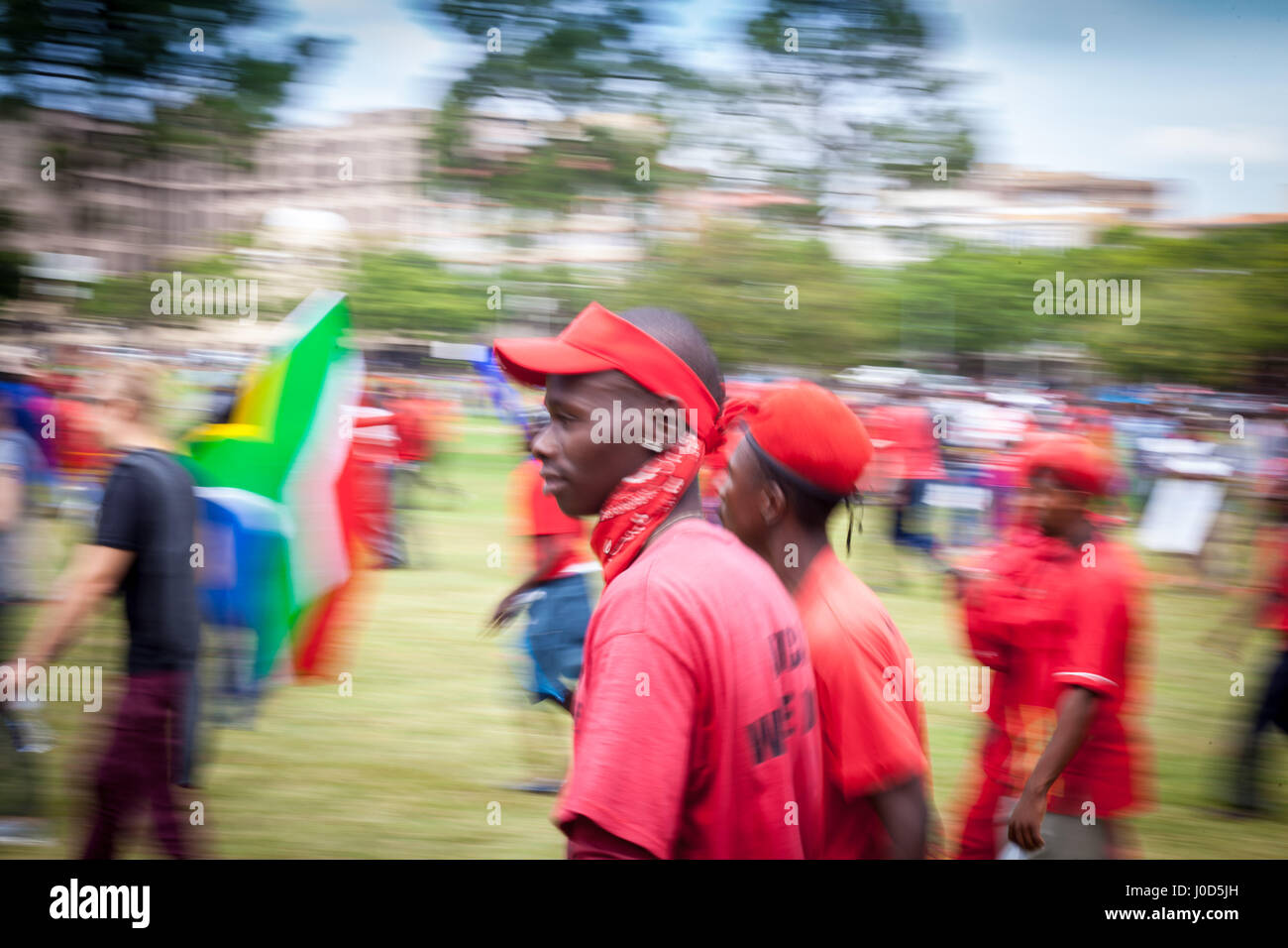 Pretoria, South Africa. 12th Apr, 2017. 'Zuma must fall' protest in ...