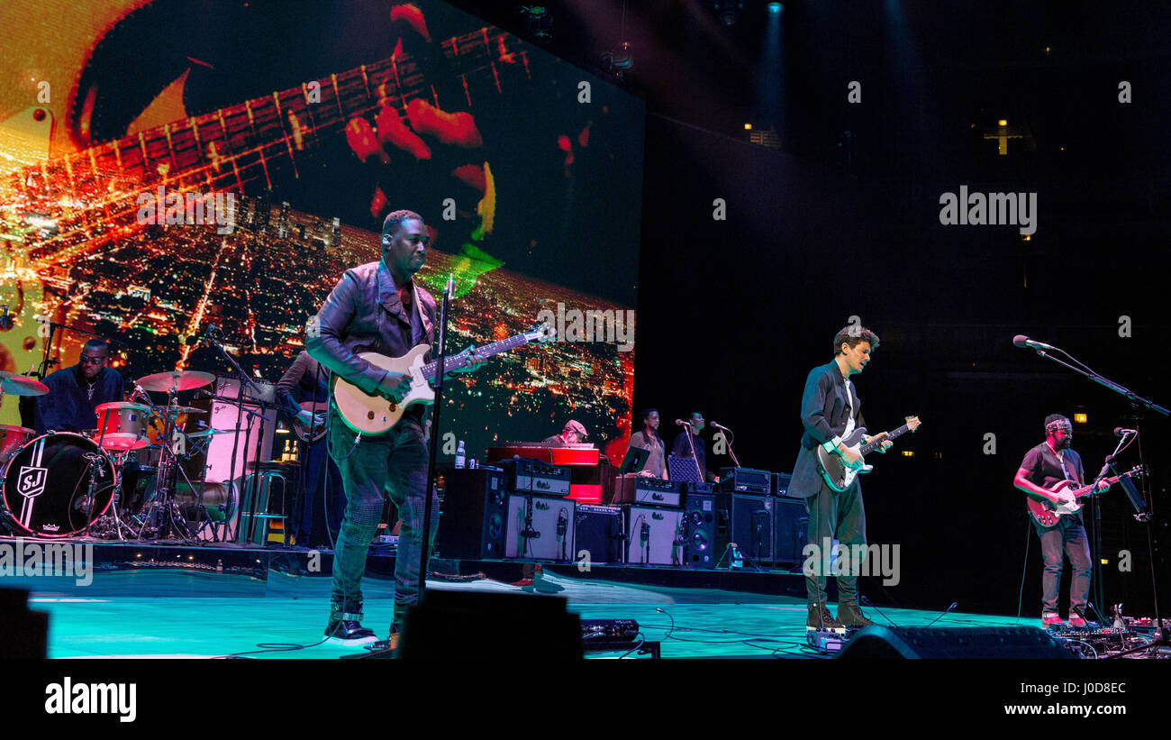 Chicago, Illinois, USA. 11th Apr, 2017. STEVE JORDAN, ISAIAH SHARKEY ...