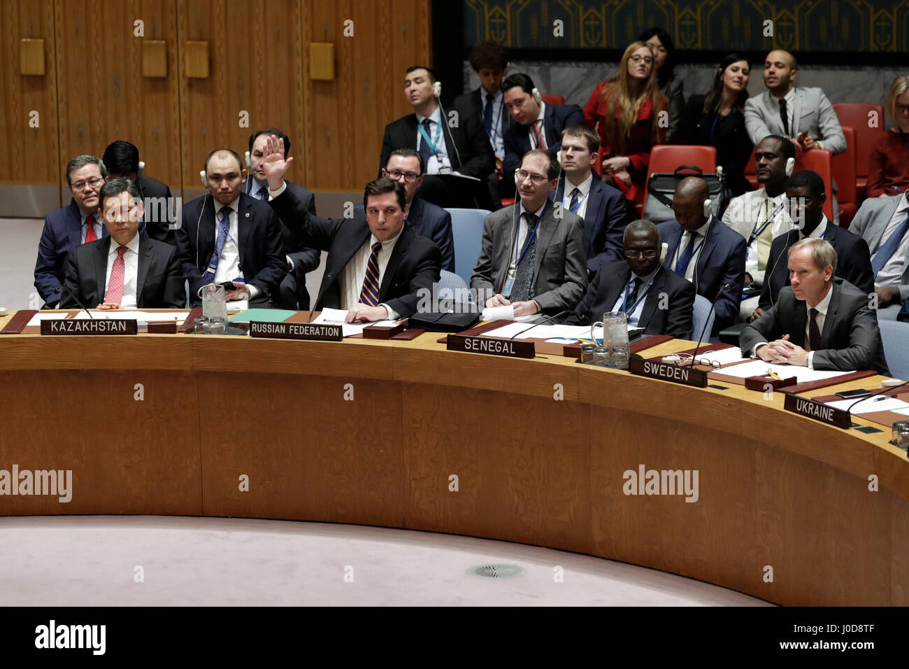 United Nations, Security Council resolution at the UN headquarters in ...