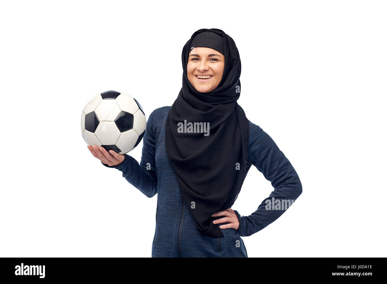 Woman in hijab sports hi-res stock photography and images - Alamy