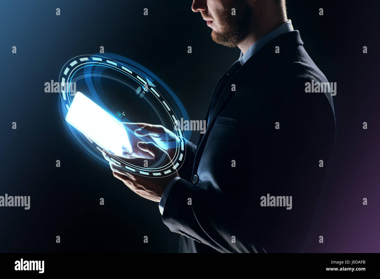 Hologram person hi-res stock photography and images - Alamy