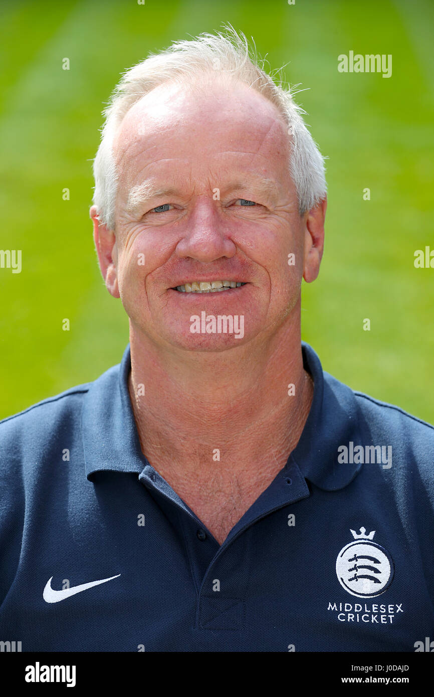 Middlesex coach Richard Scott Stock Photo - Alamy