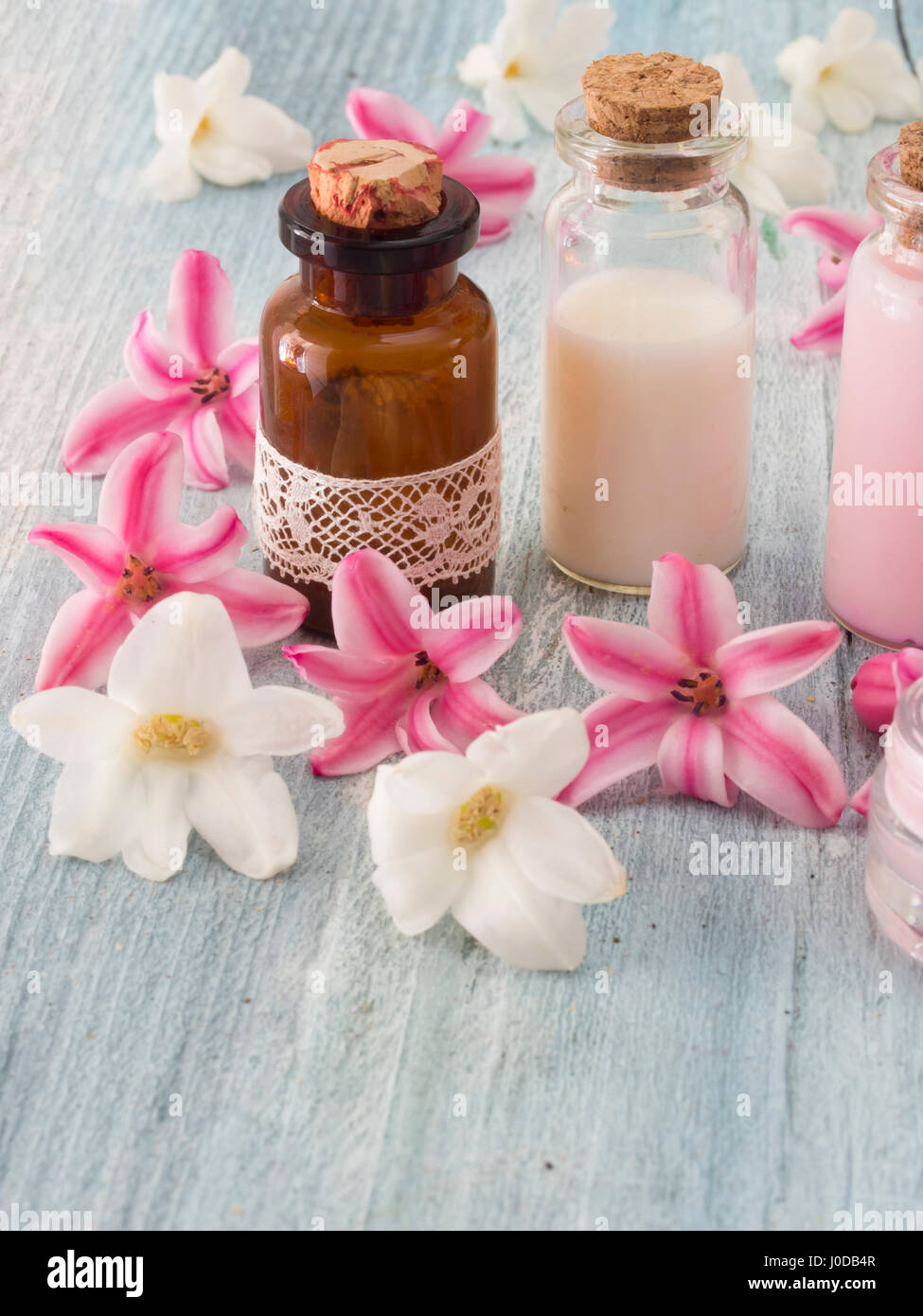 floral cosmetics, fresh as spring Stock Photo - Alamy