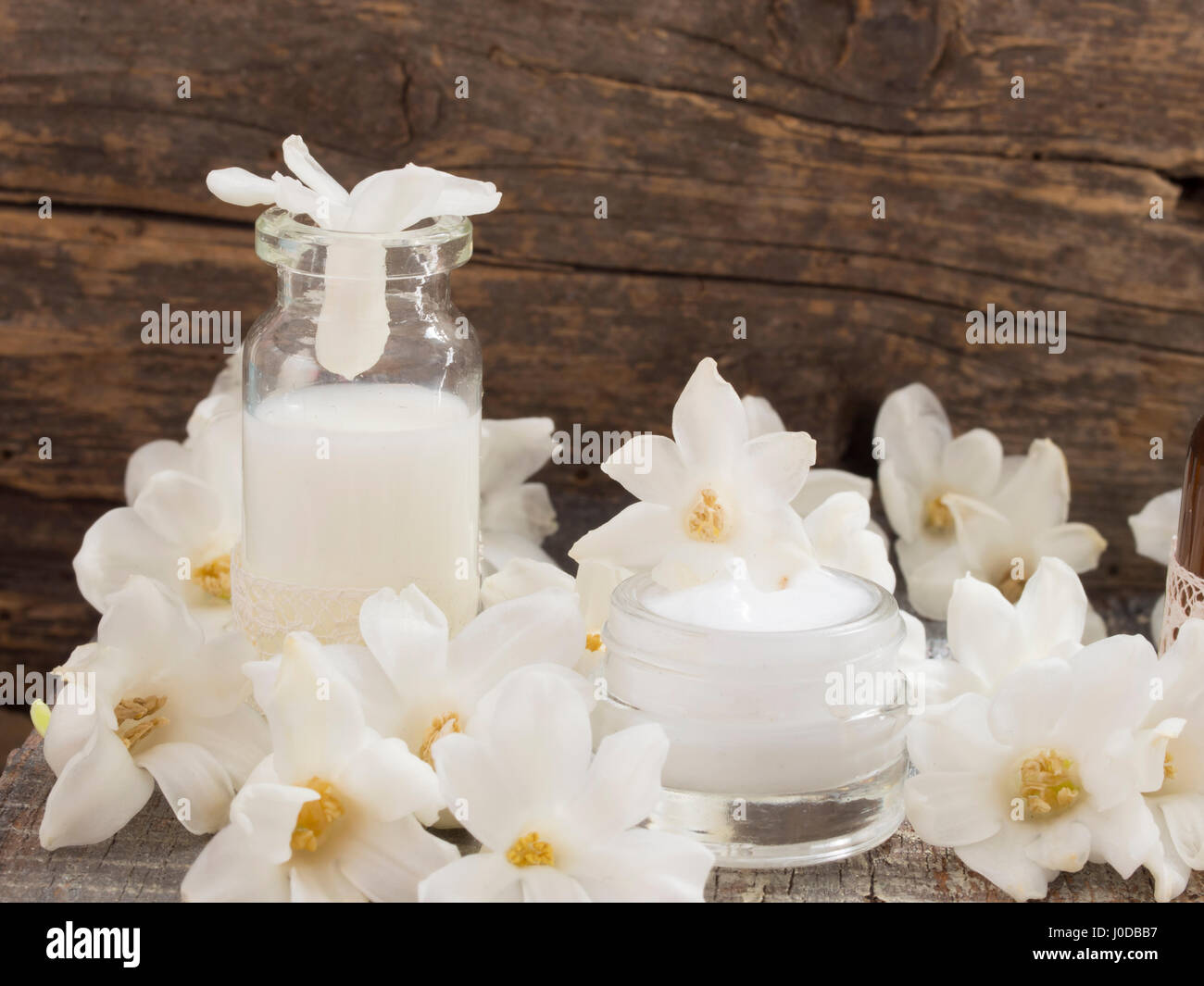 floral cosmetics, fresh as spring Stock Photo - Alamy