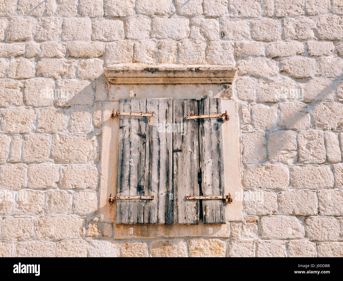 White window shutters. The facade of houses Stock Photo - Alamy