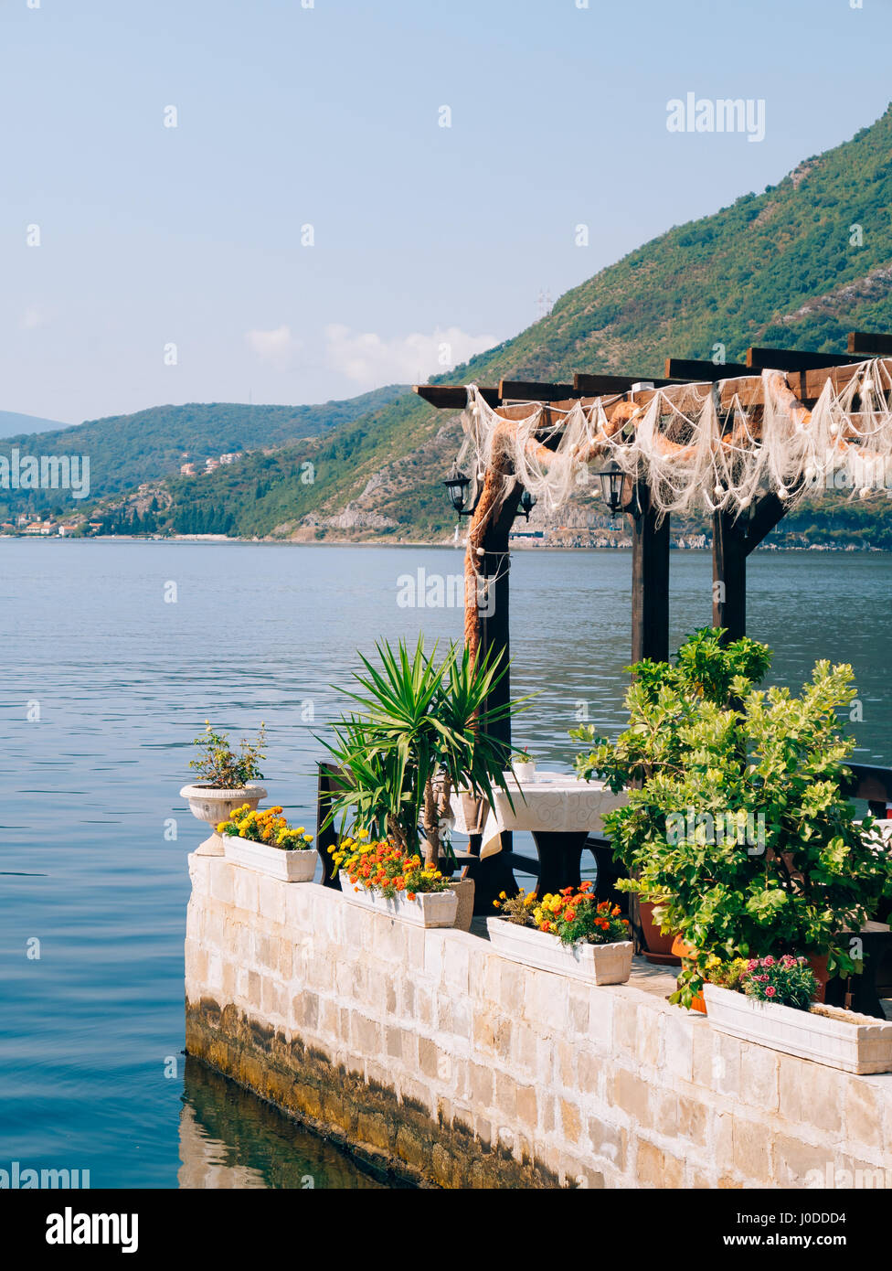 The interior of the fishing restaurant. Fish Cafe. Seafood resta Stock ...