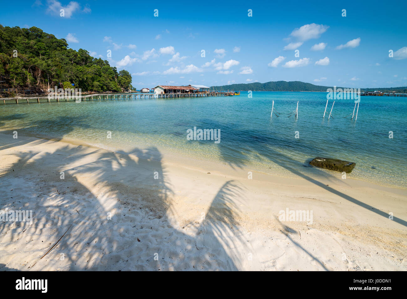 beach of Koh Rong Samloem island, Cambodia, Asia Stock Photo - Alamy