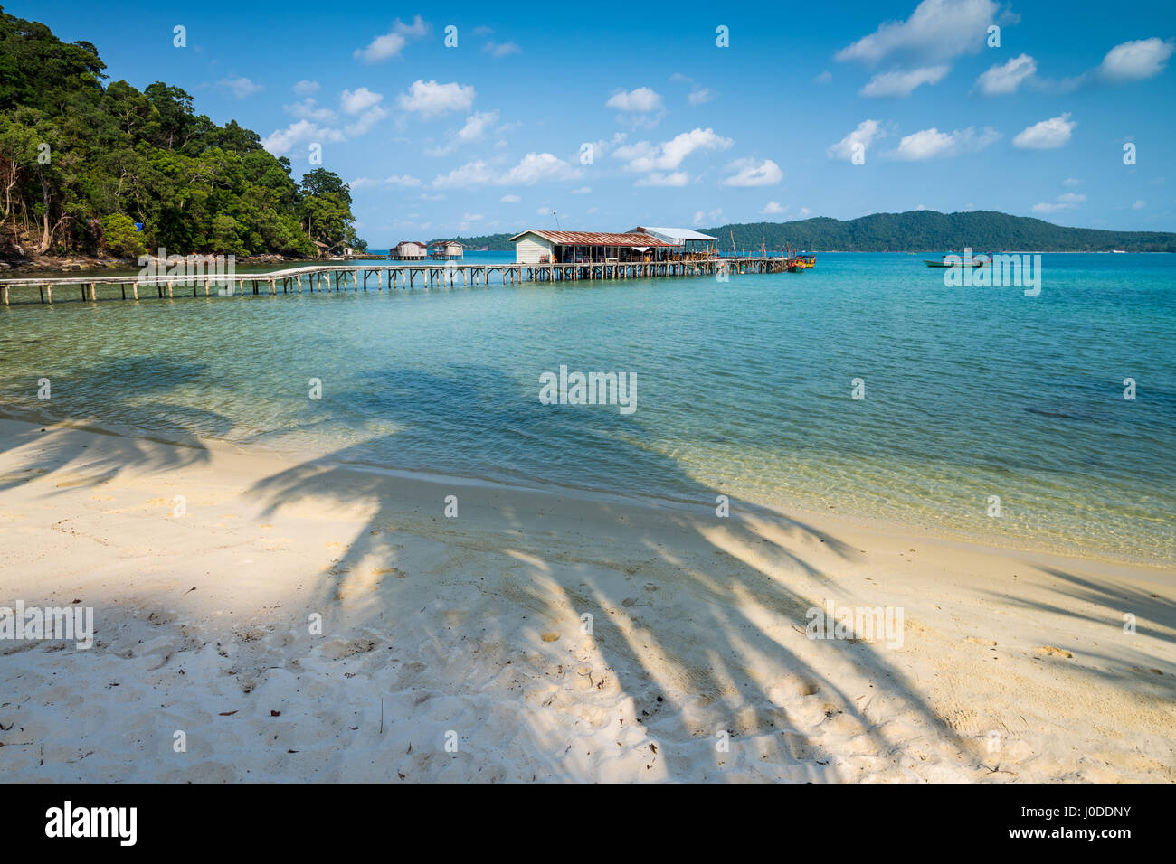 beach of Koh Rong Samloem island, Cambodia, Asia Stock Photo - Alamy