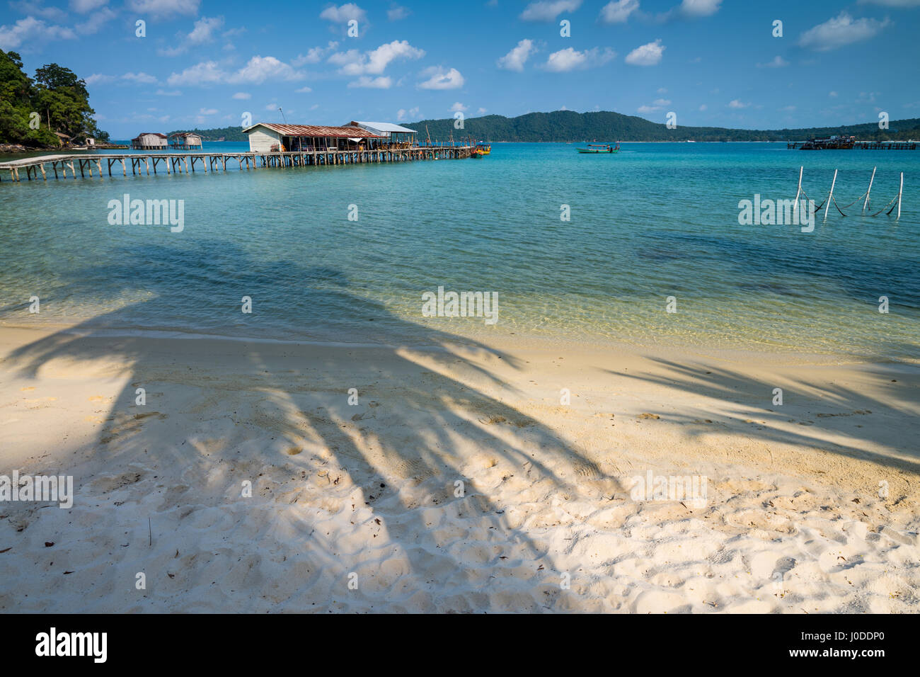 beach of Koh Rong Samloem island, Cambodia, Asia Stock Photo - Alamy
