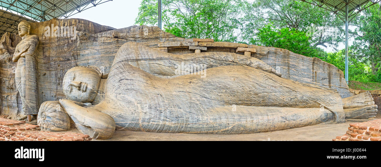 Gal Viharaya is one of the most unique landmarks of the sacred city of ...
