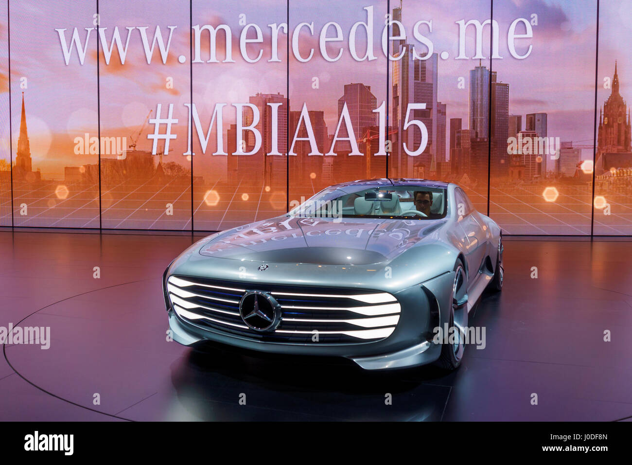 FRANKFURT - SEPTEMBER 23: Mercedes-Benz Concept IAA shown at the 66th ...