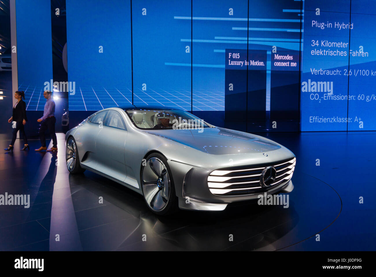 FRANKFURT - SEPTEMBER 23: Mercedes-Benz Concept IAA shown at the 66th ...