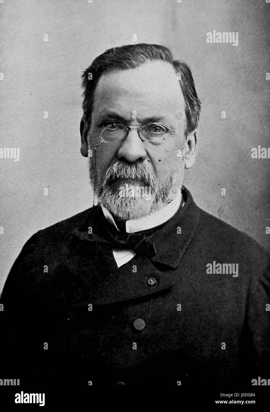 Portrait of scientist Louis Pasteur, France, 1902 Stock Photo - Alamy