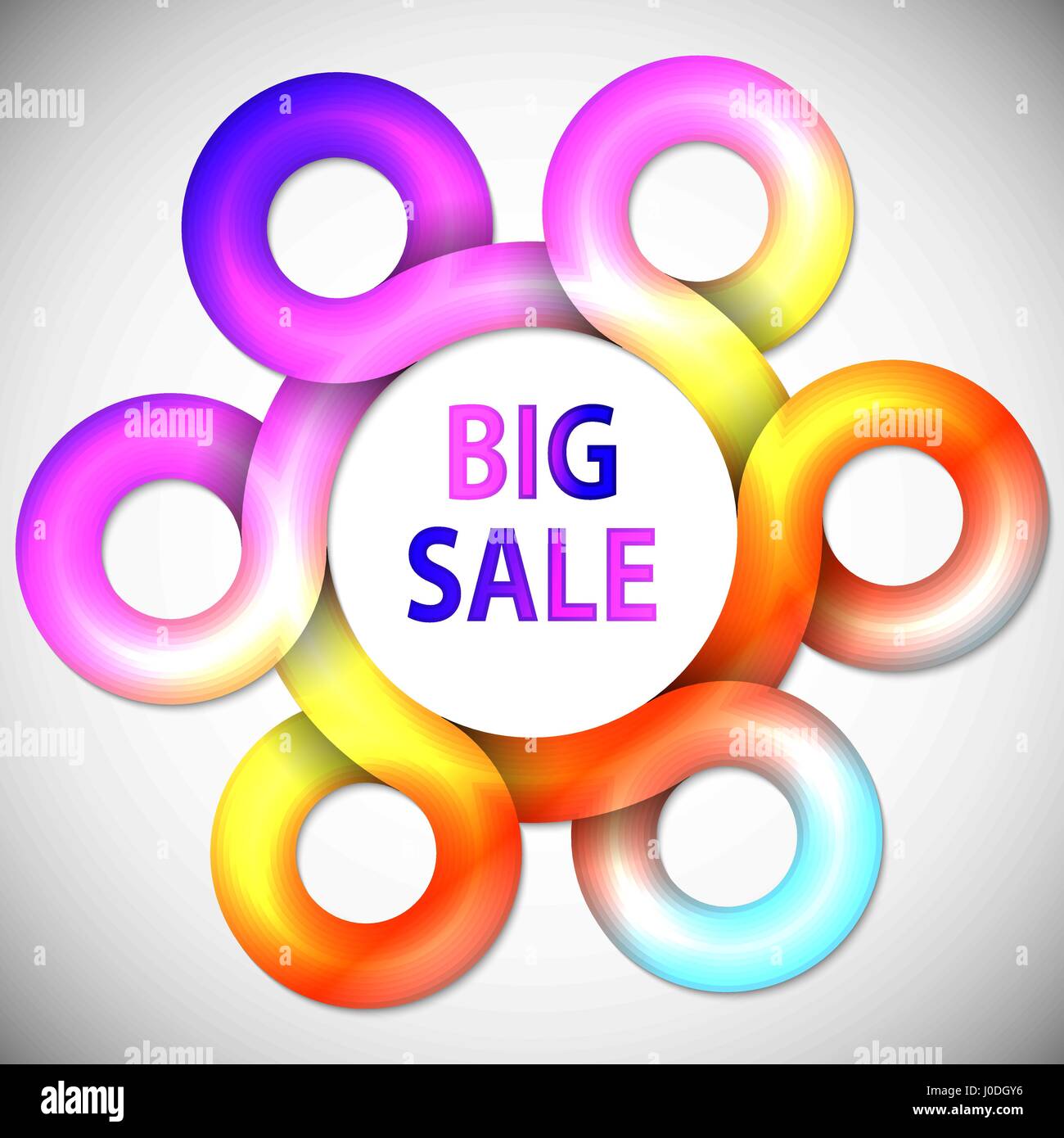 Abstract pattern with plexus colorful circles. Vector illustration Stock Vector Image & Art - Alamy