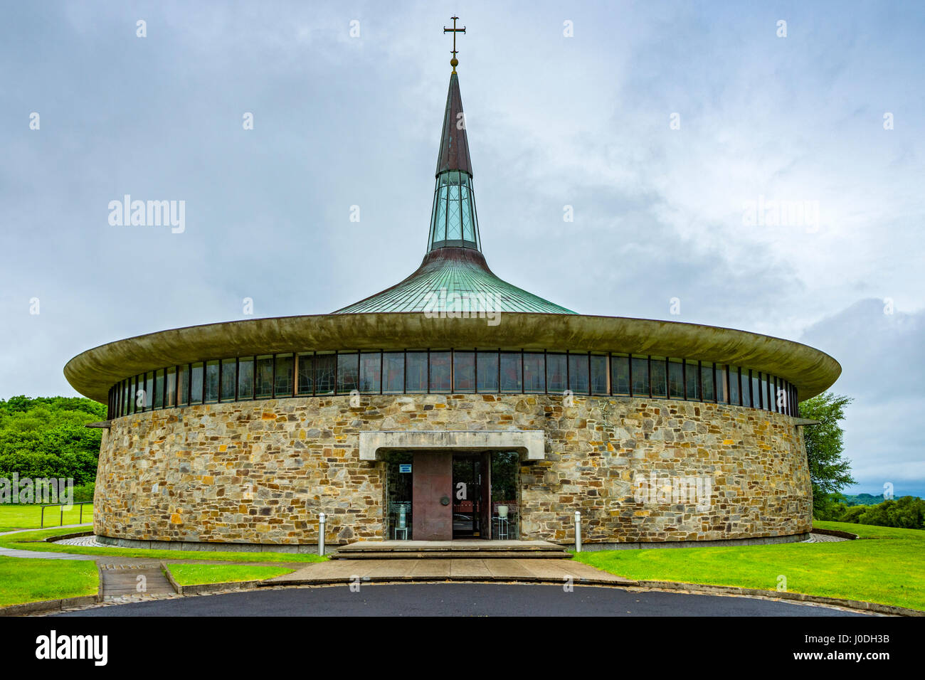 Church of St. Aengus (Liam McCormick 1967), Burt, County Donegal ...