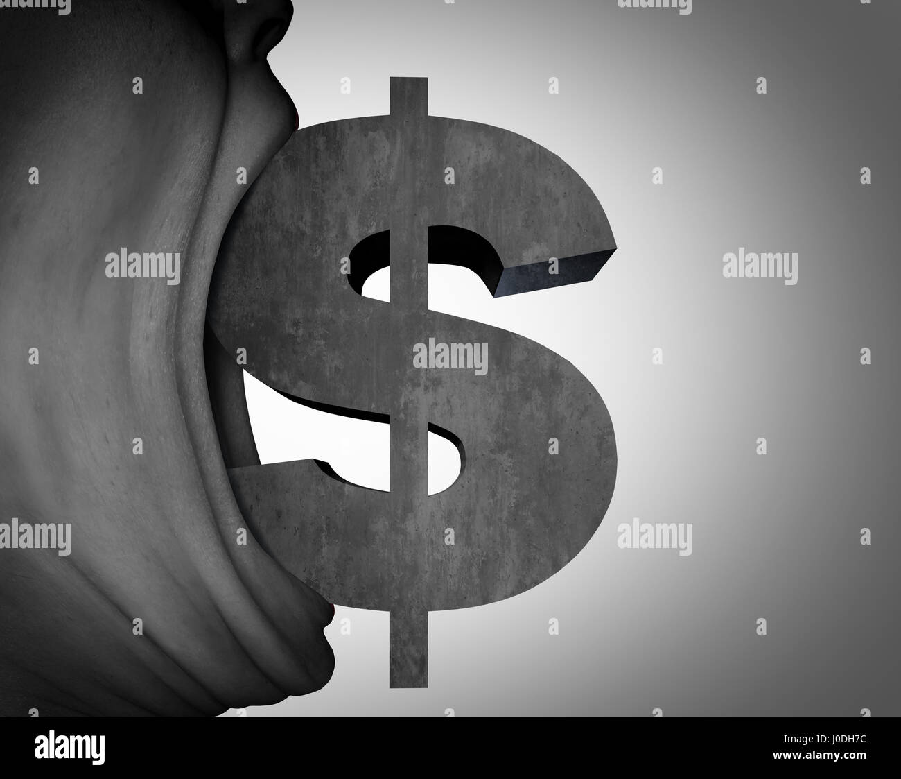 Corporate Greed Symbol