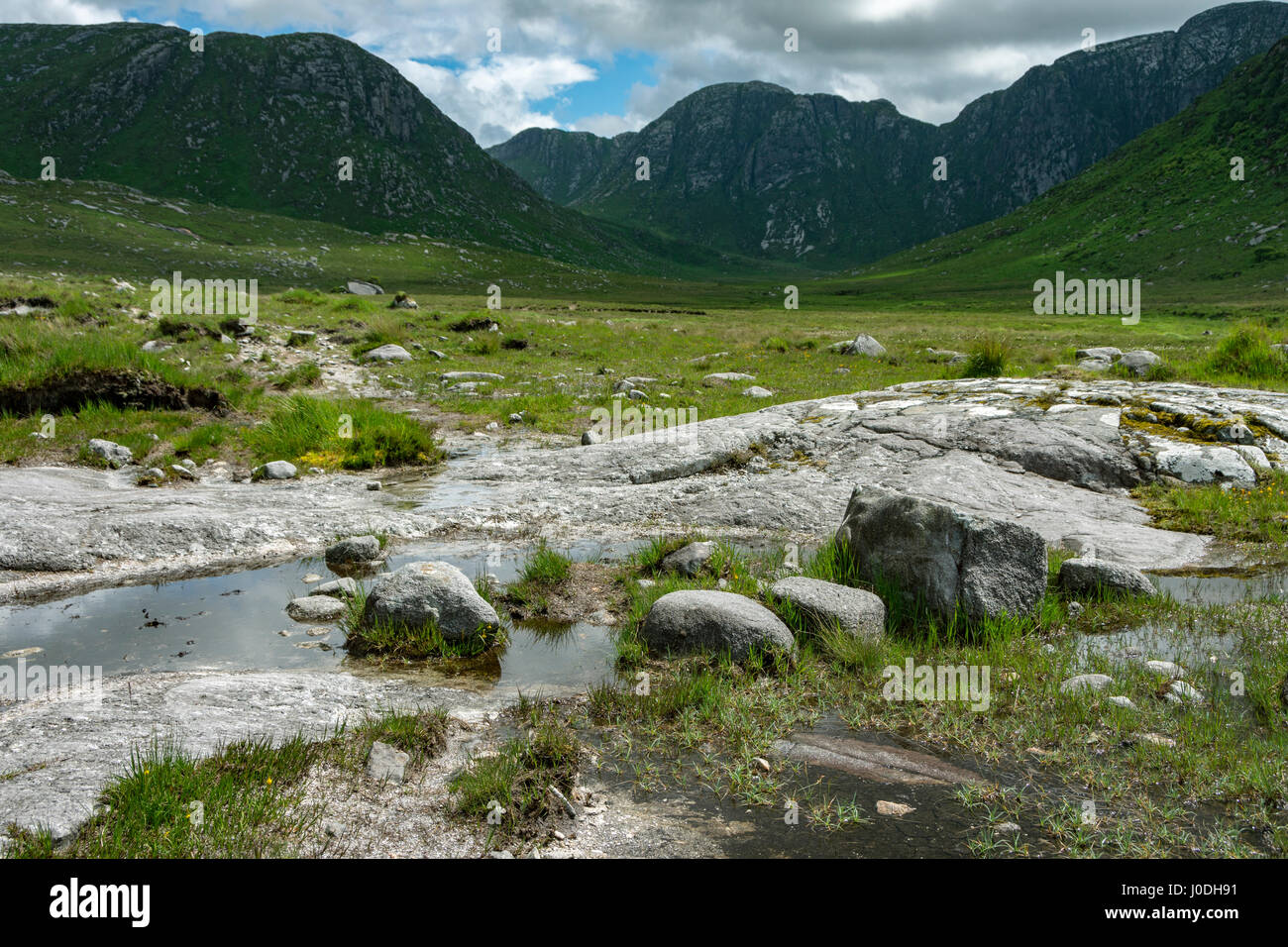 U shaped valley ireland hi-res stock photography and images - Alamy