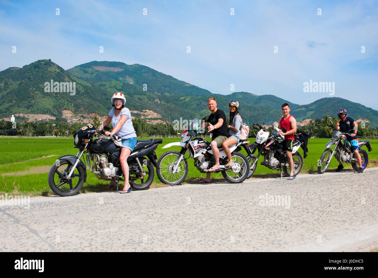 Group of motorbikes hi-res stock photography and images - Alamy