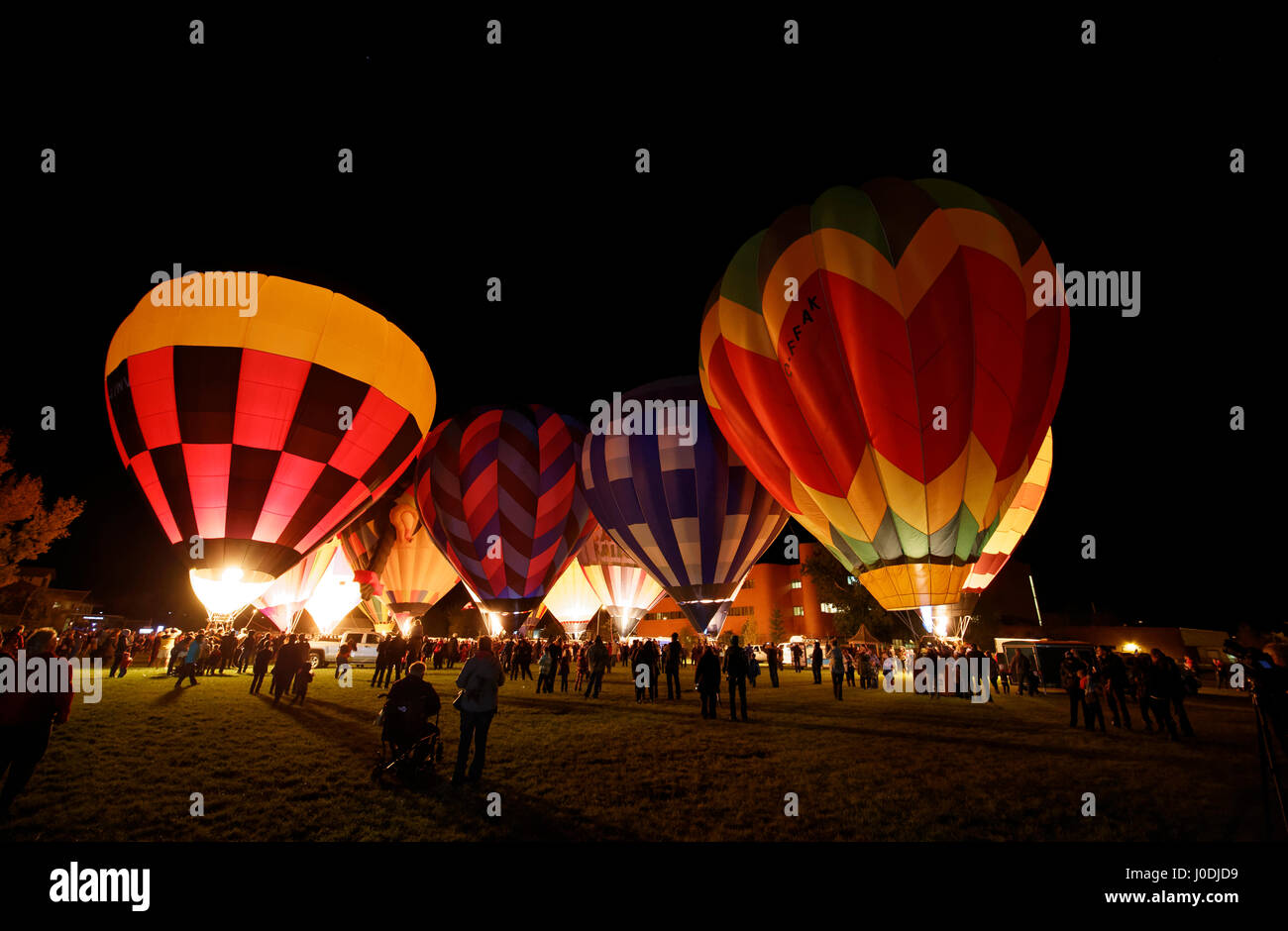 High River Hot Air Balloon Festival Stock Photo - Alamy