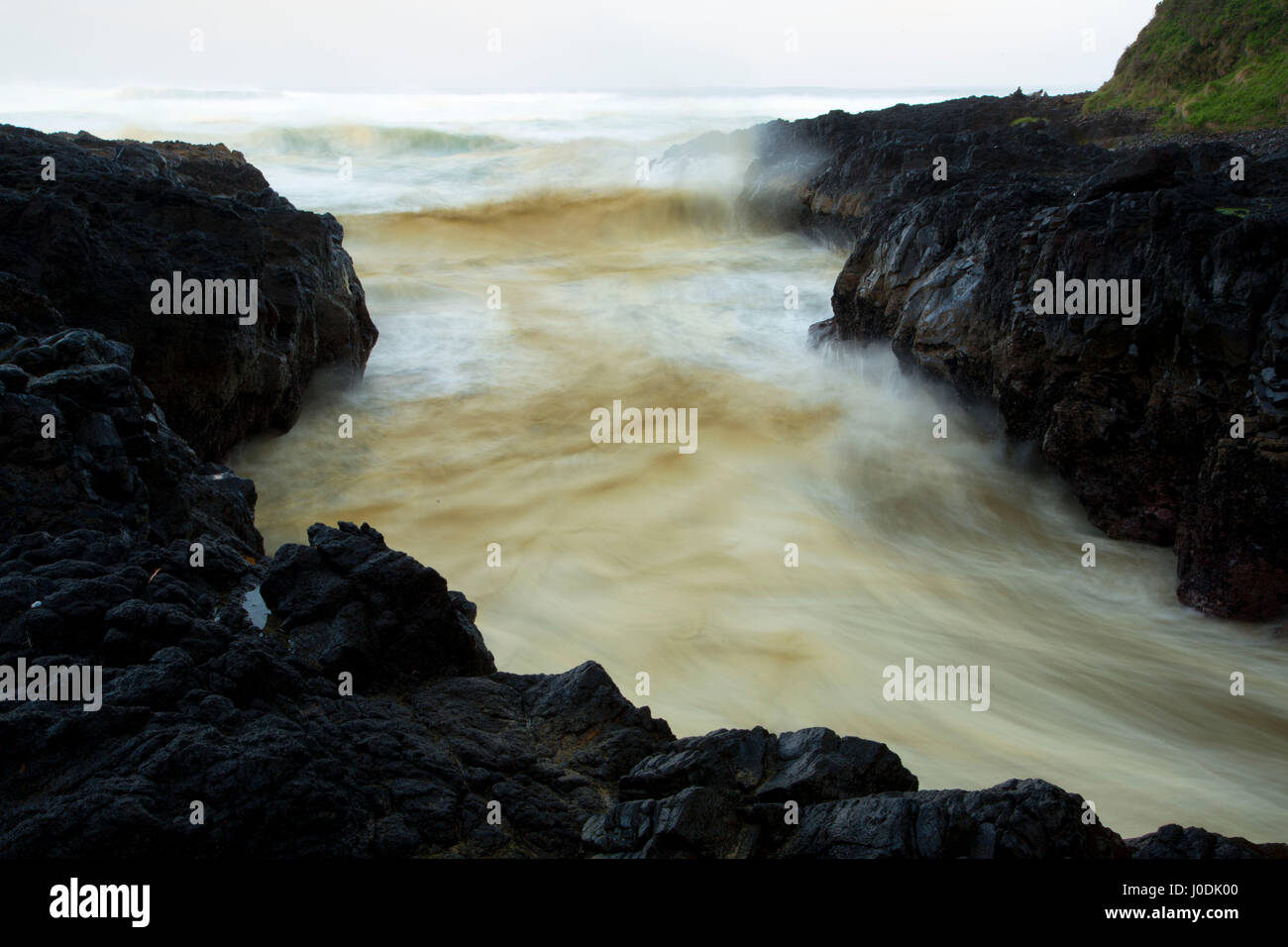 Devil's Churn along Restless Waters Trail, Cape Perpetua Scenic Area ...