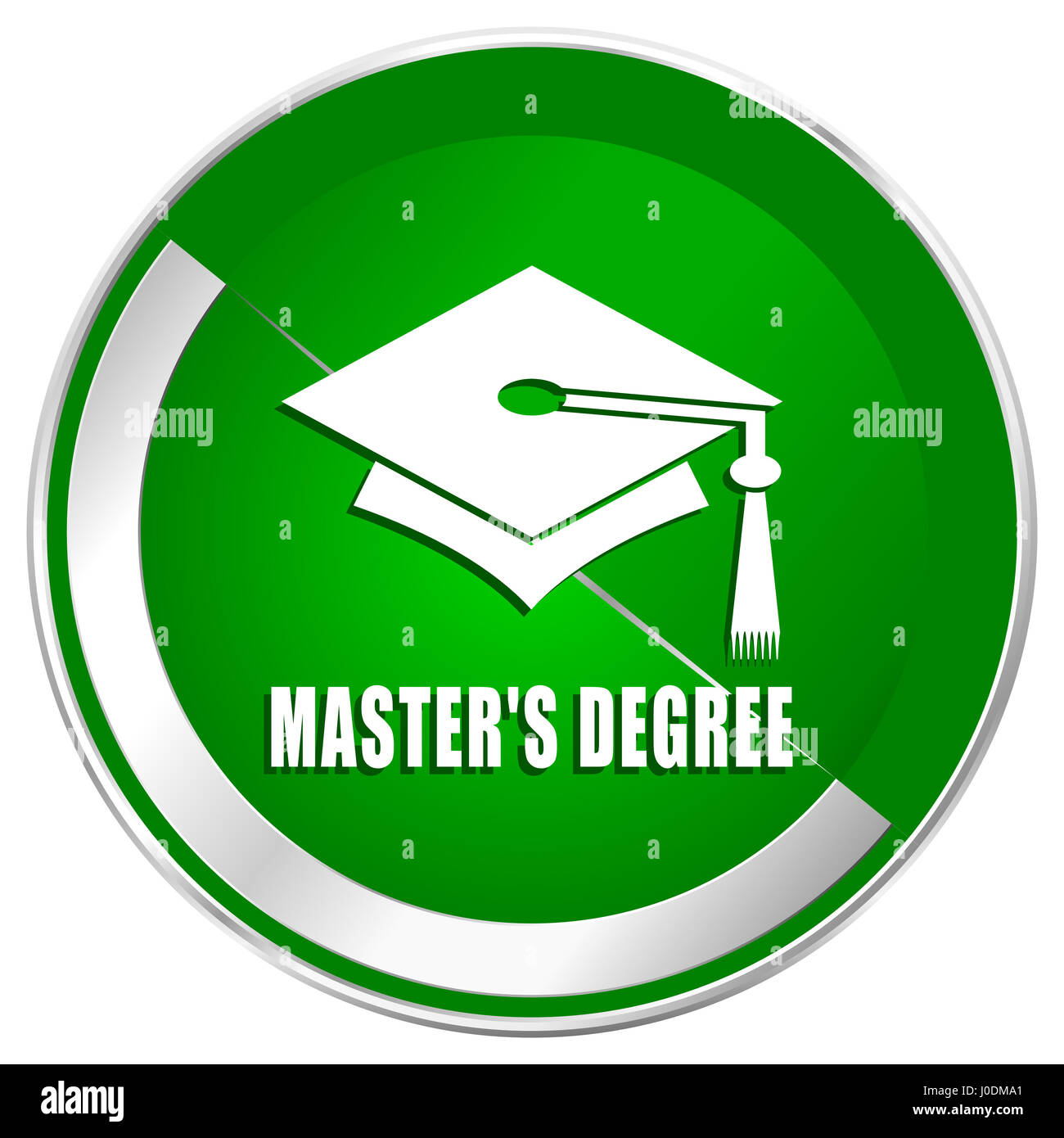 Masters degree certificate template Cut Out Stock Images & Pictures - Alamy