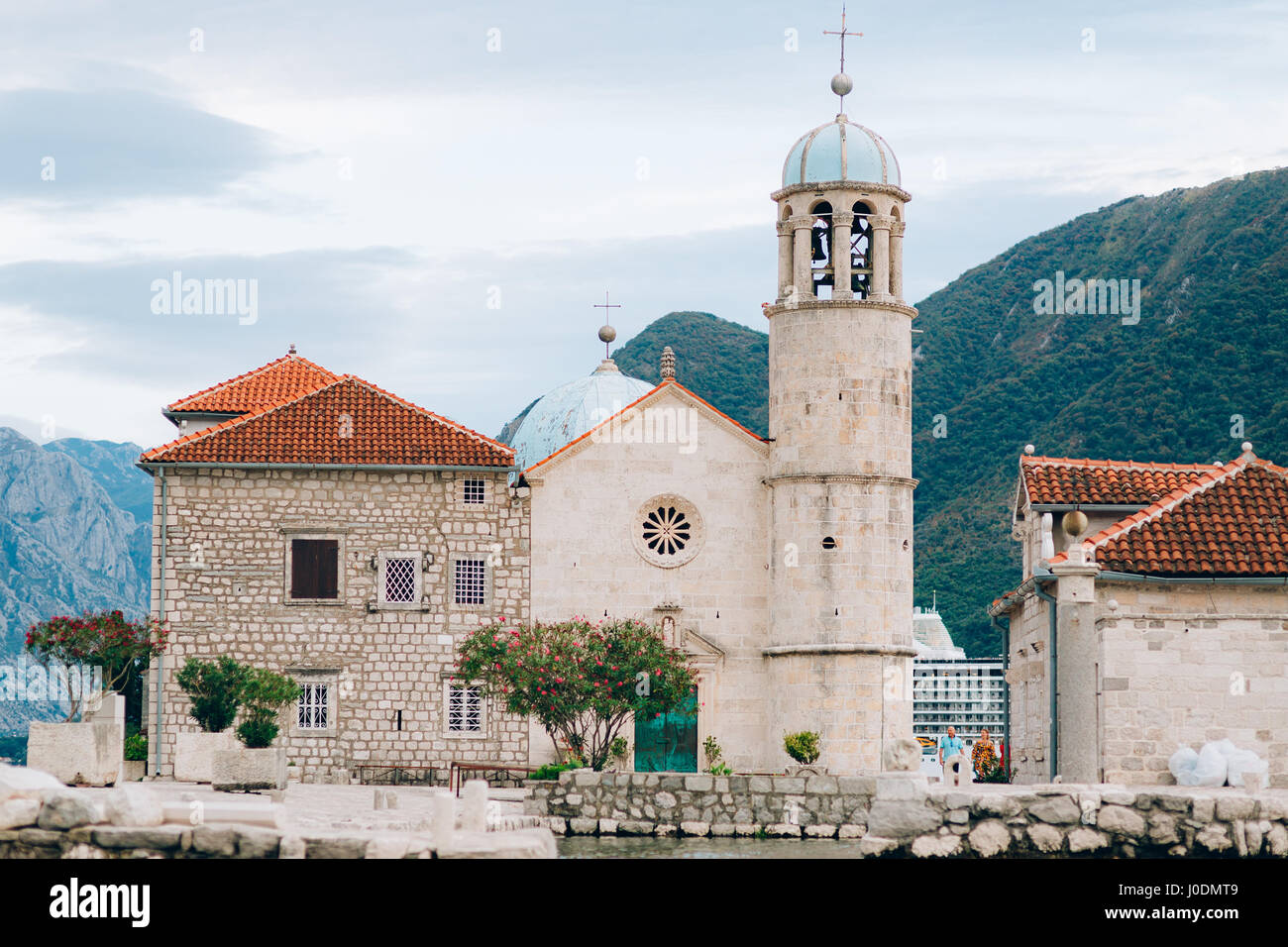 The island of Gospa od Skrpjela, Kotor Bay, Montenegro Stock Photo - Alamy