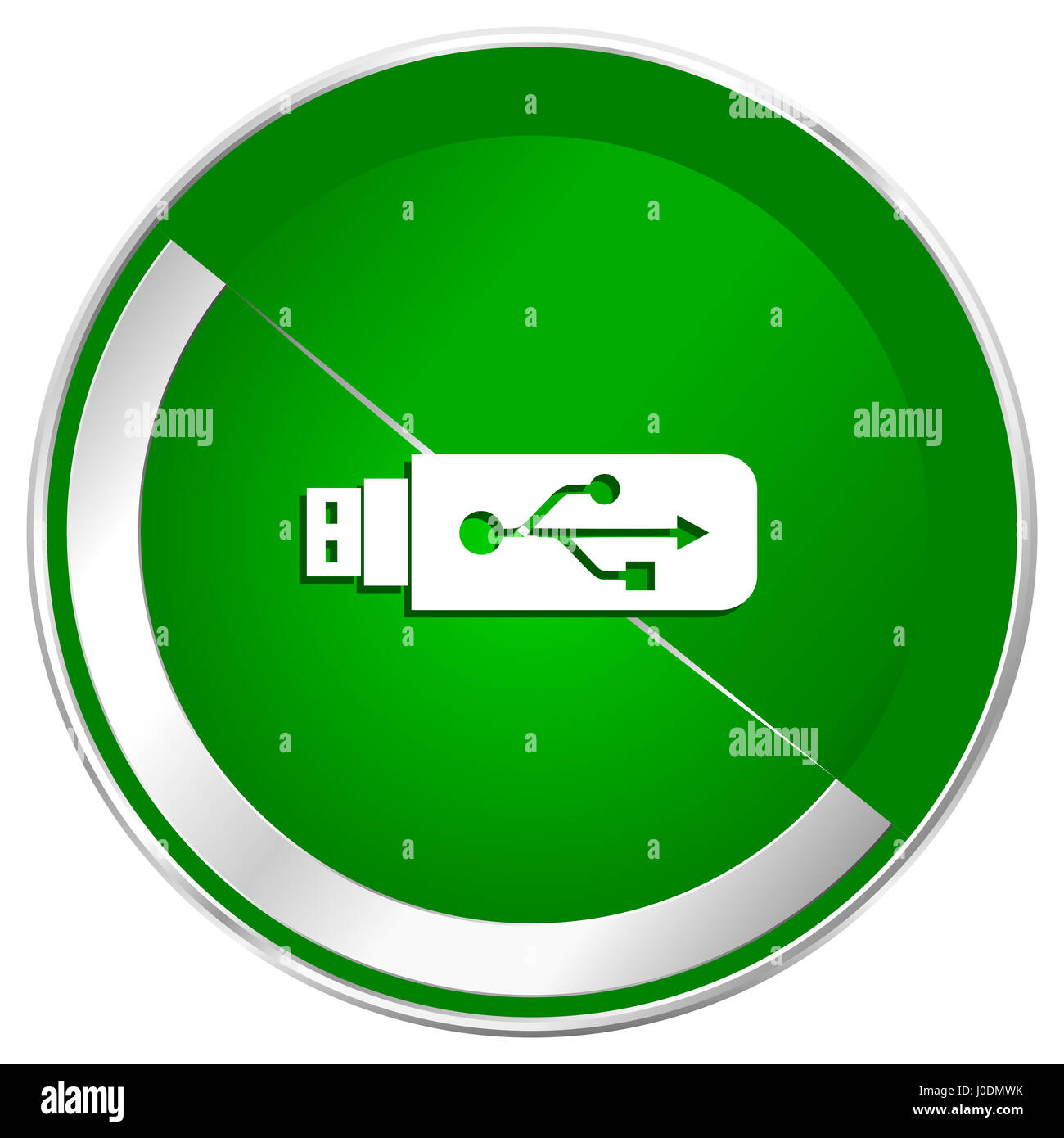 Usb circle logo hi-res stock photography and images - Alamy