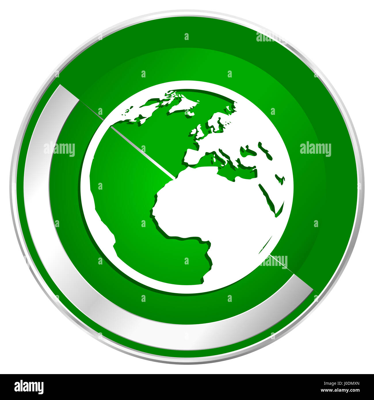 Set symbol planet map earth icon hi-res stock photography and images ...