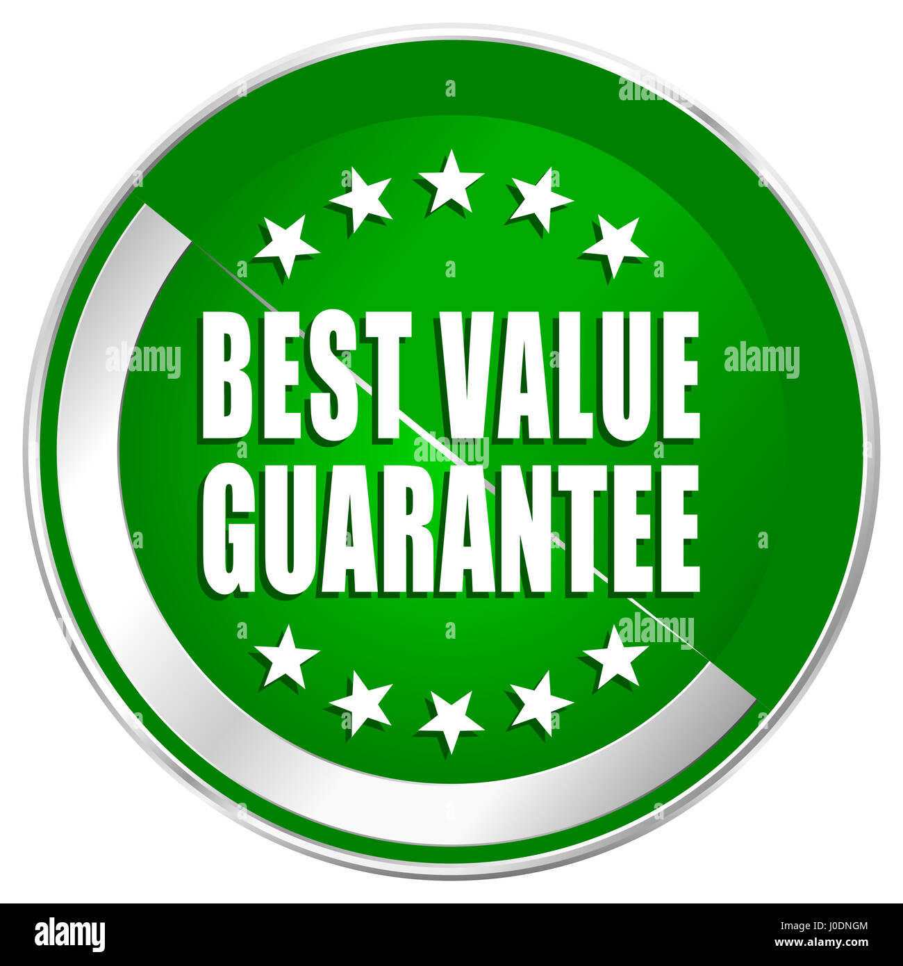 Best value guarantee silver metallic border green web icon for mobile ...