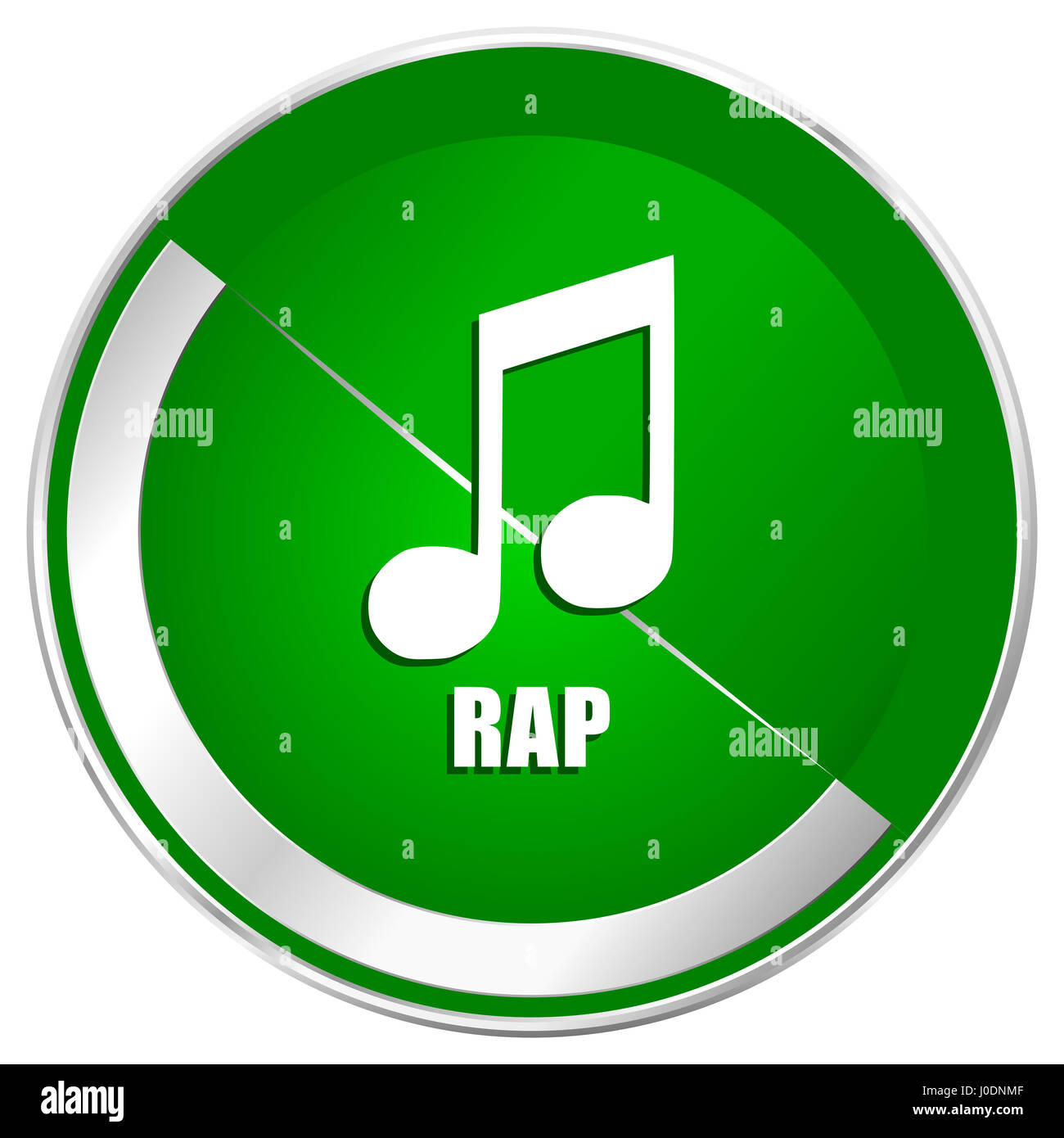 Rap circle logo hi-res stock photography and images - Alamy