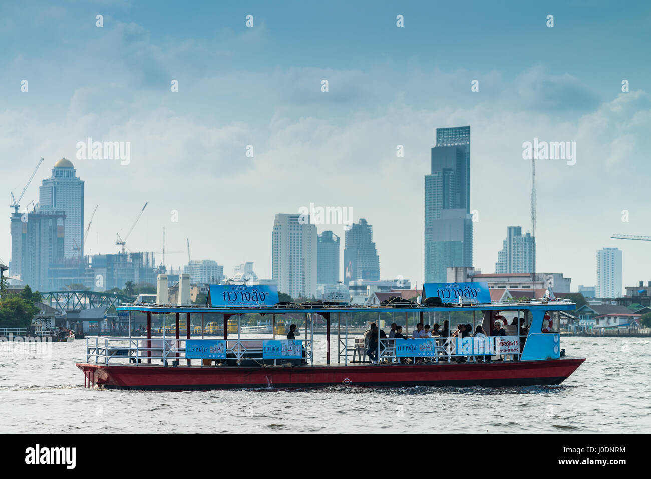 Menam-Cao-Praja river in the Bangkok, Thailand, Asia Stock Photo - Alamy