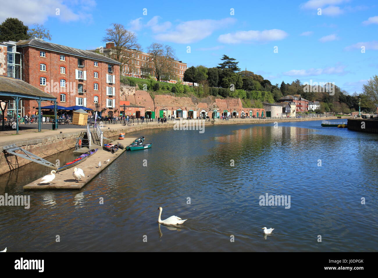 Exeter Quay, Devon, England, UK Stock Photo - Alamy